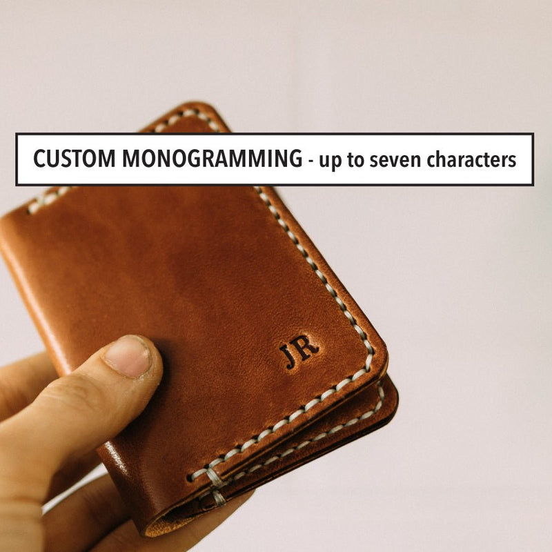 Handmade Leather Wallet - The Vertical Dutchman